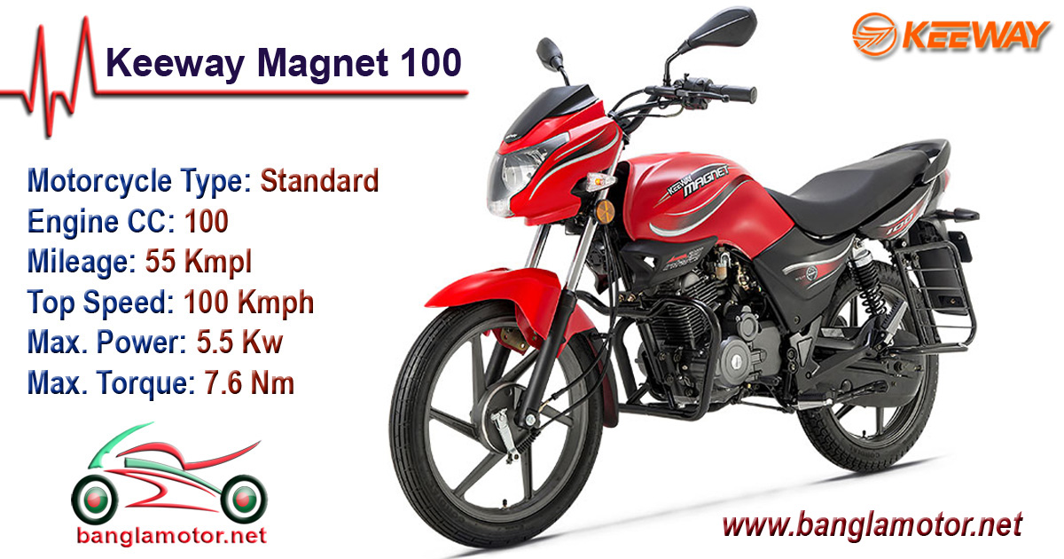 Keeway Magnet 100 | Price | Review | Specification