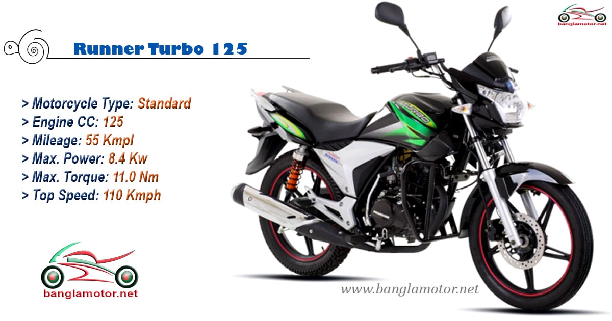 Runner Turbo 125, | Price | Review | Specification