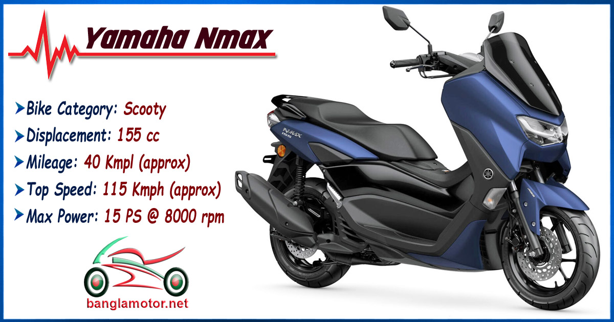 Yamaha Nmax Price in BD | Review | Specification